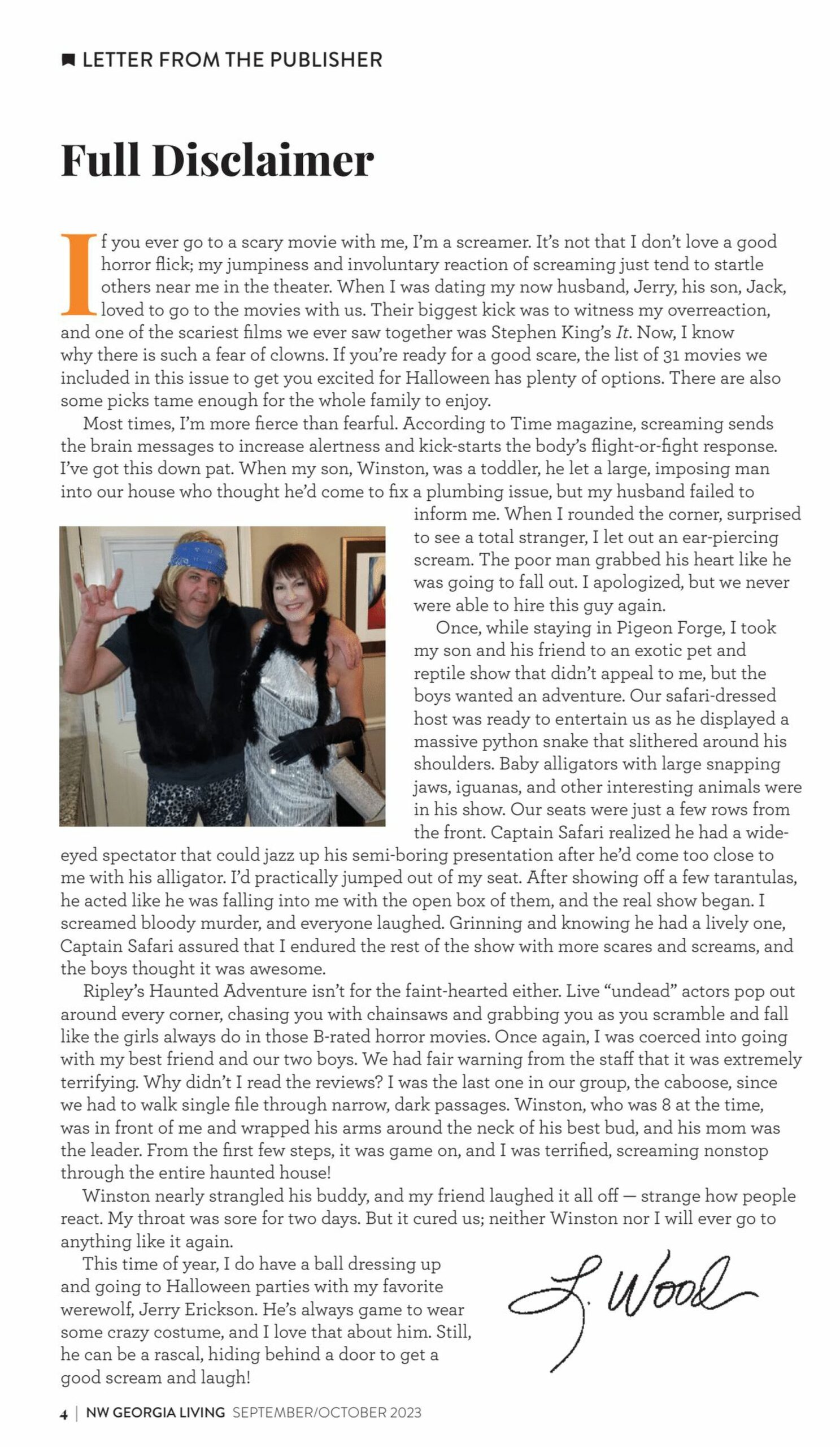 Letter from the Publisher – Northwest Georgia Living
